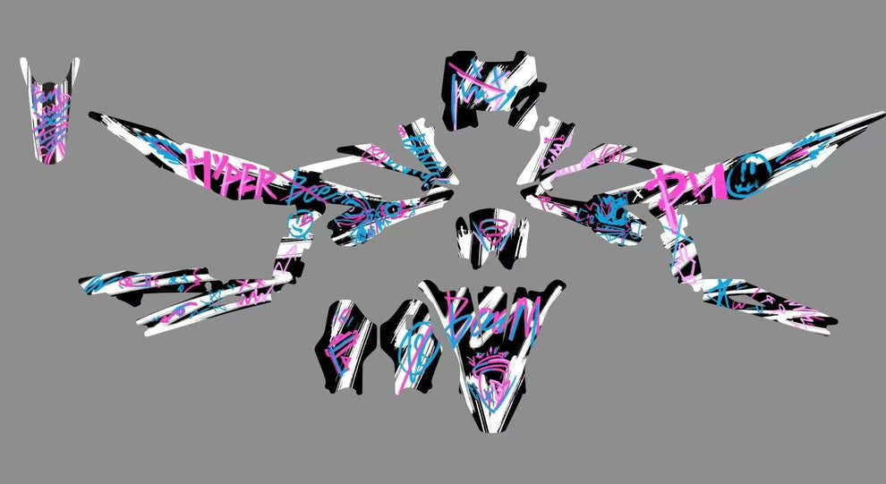 Custom Surron Hyper Bee Graphics Wrap Decal Sticker – REV797