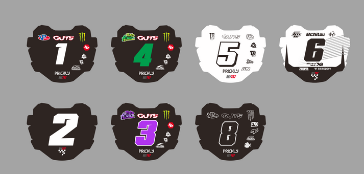 REV797 Dirtbike Custom Graphics & Wraps Durable Premium 3M Vinyl