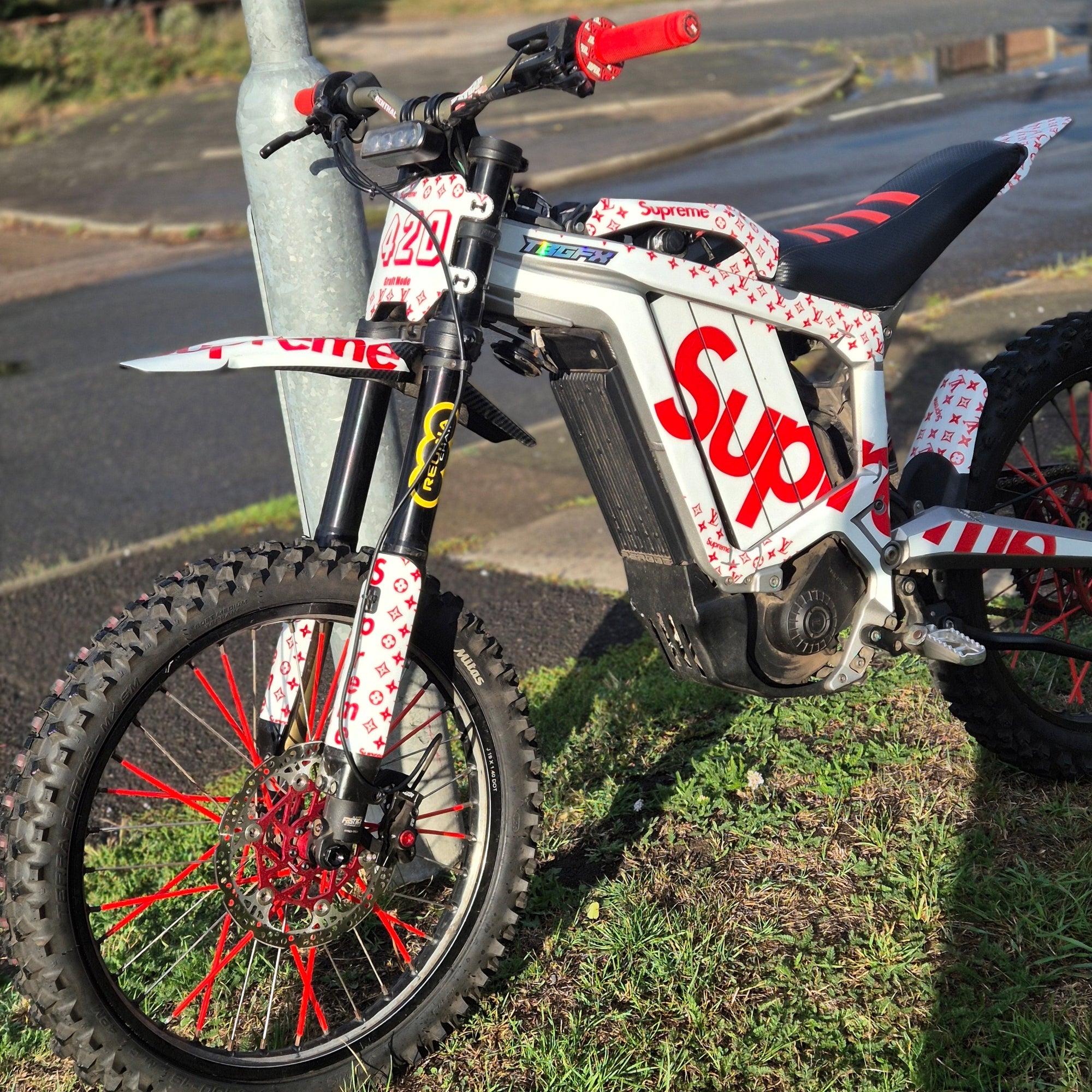 Rev797 Custom E Moto Dirt Bike Graphics Wraps Premium 3m Vinyl
