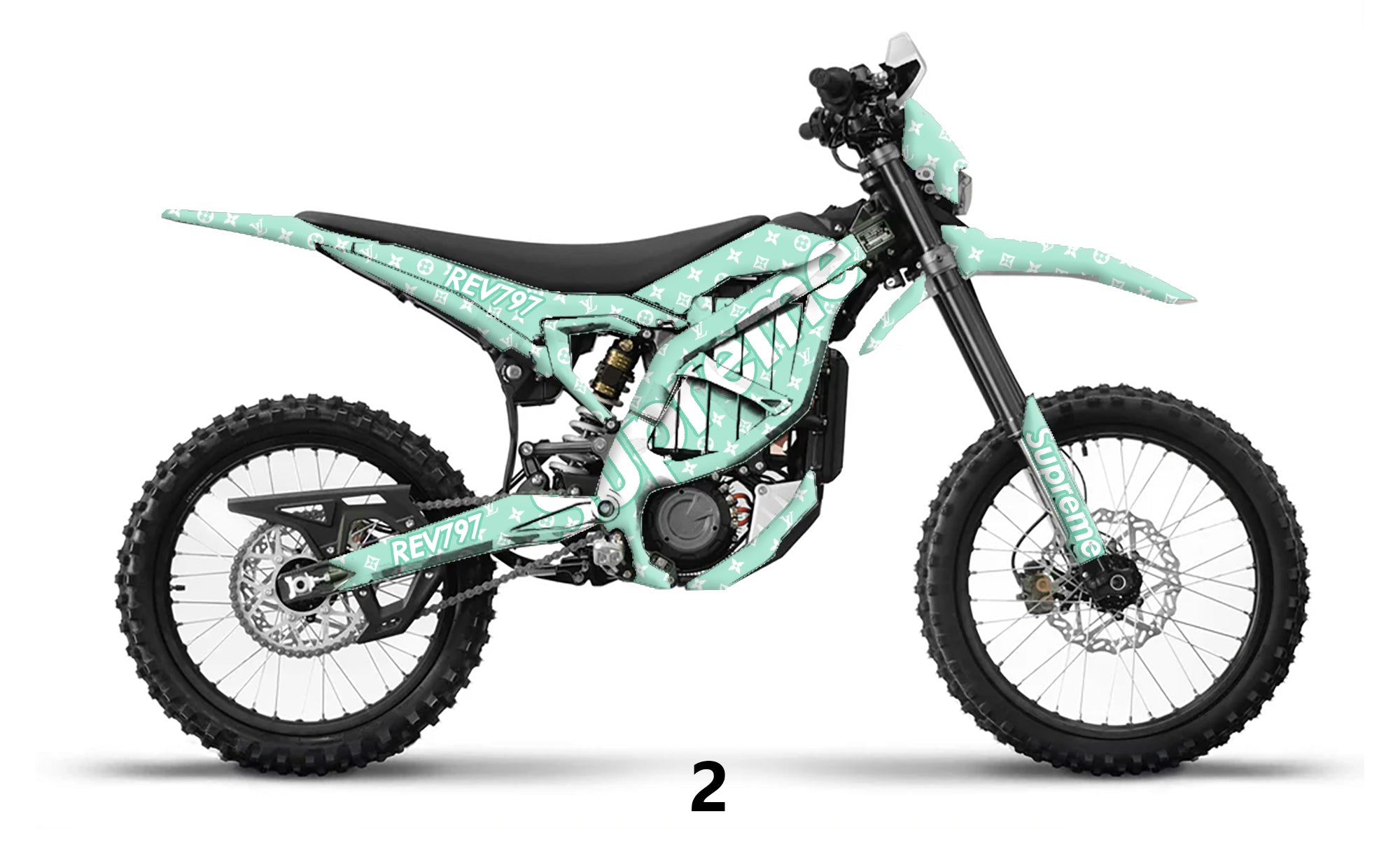 REV797 Custom Emoto Graphics & Best Mod Upgrades for Surron Bee