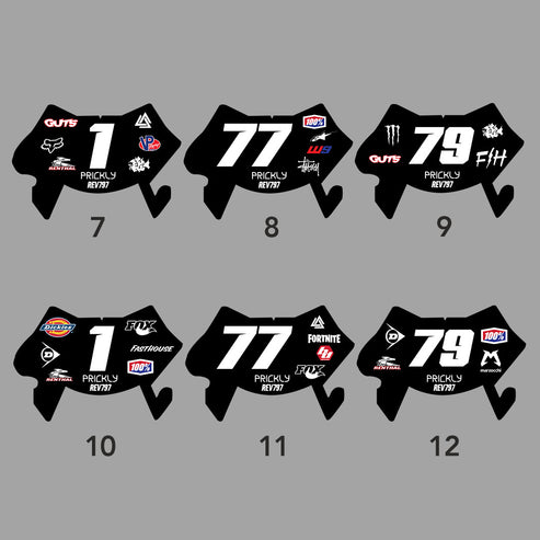 Custom Number Plate Sticker for Surron Ultra Bee – REV797