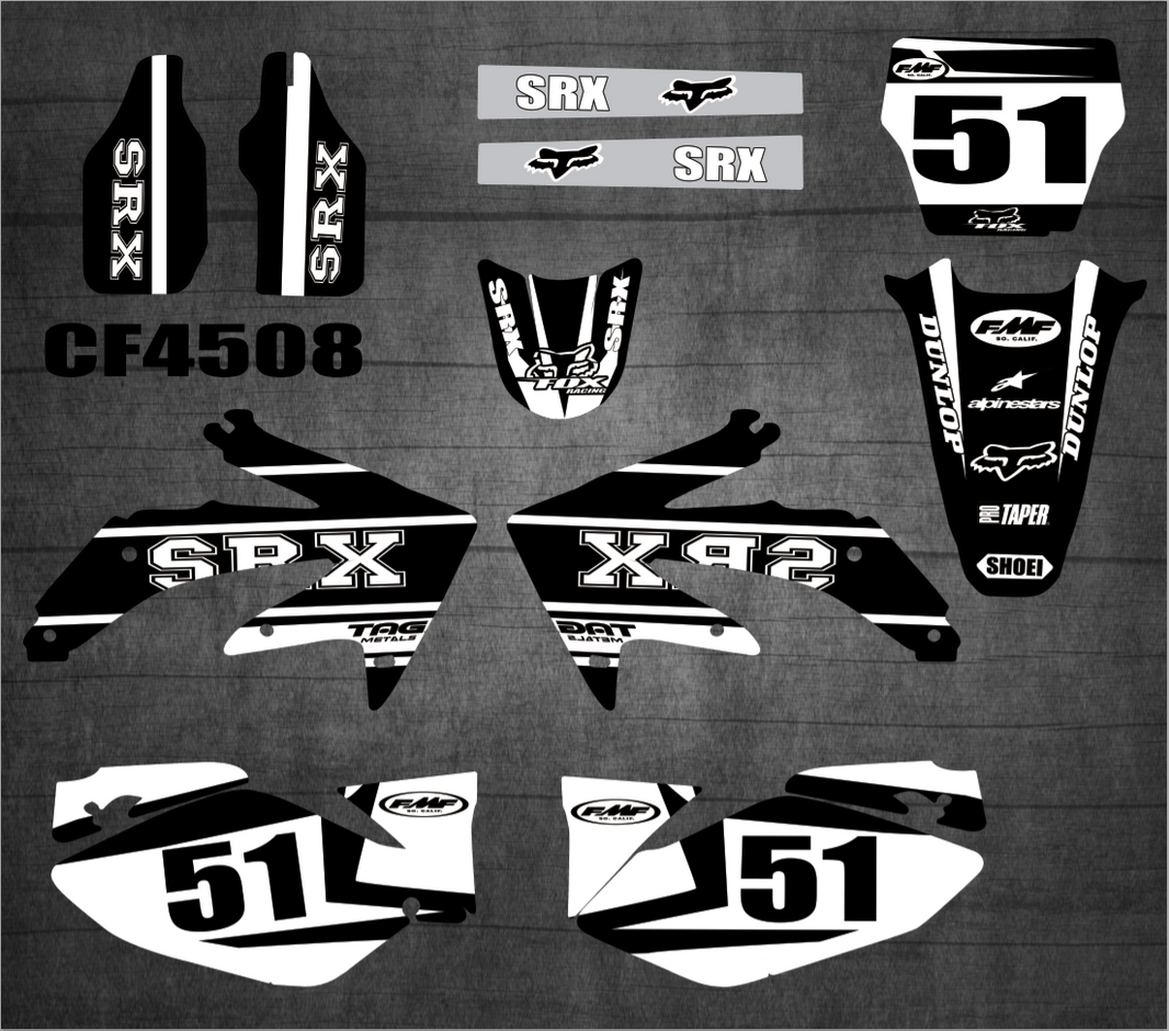 Custom Wraps/Graphics kit/Decal/Sticker for MX Dirt Bike Motocross – REV797