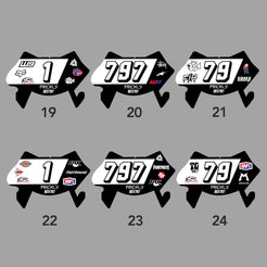 Custom Number Plate Sticker for Surron Ultra Bee – REV797