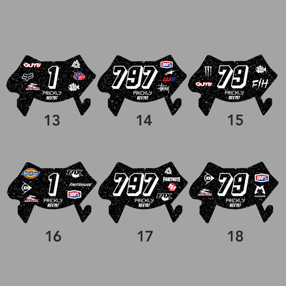 Custom Number Plate Sticker for Surron Ultra Bee – REV797