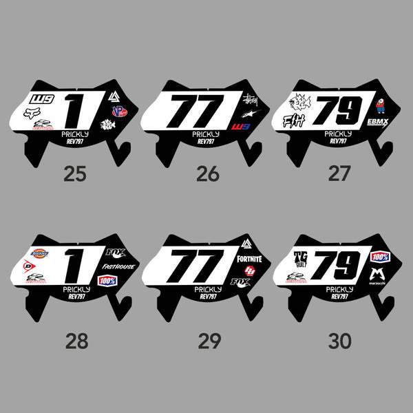 Custom Number Plate Sticker for Surron Ultra Bee – REV797