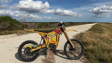 REV797 Custom Emoto Graphics & Best Mod Upgrades for Surron Bee