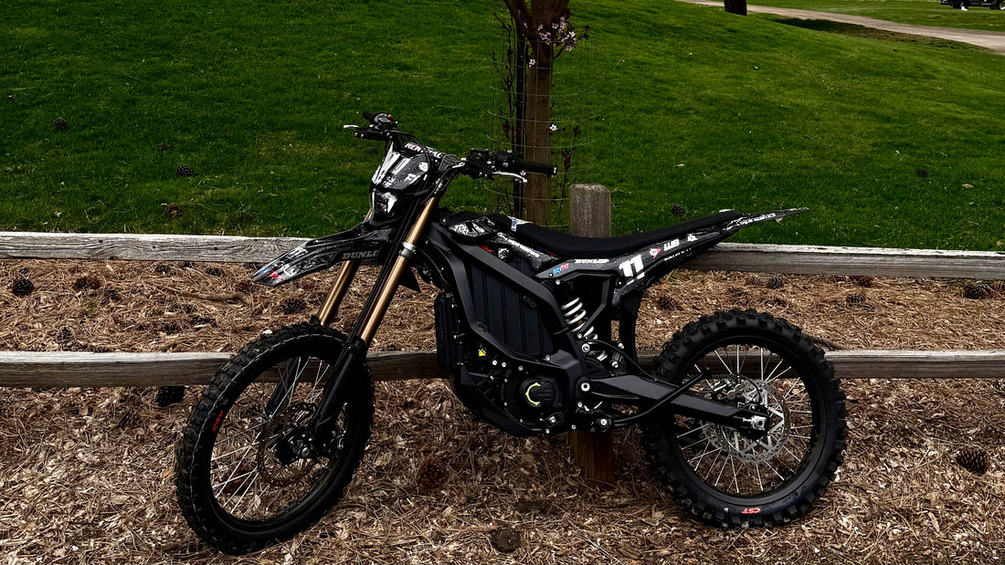 REV797 Custom Emoto Graphics & Best Mod Upgrades for Surron Bee